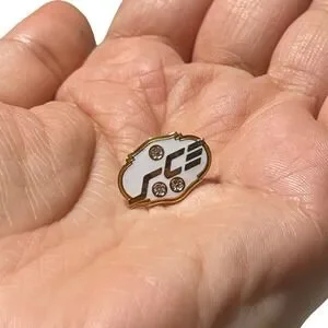 Jewelry | Vintage Sce Southern California Edison 1k Gold Diamond Enamel ...